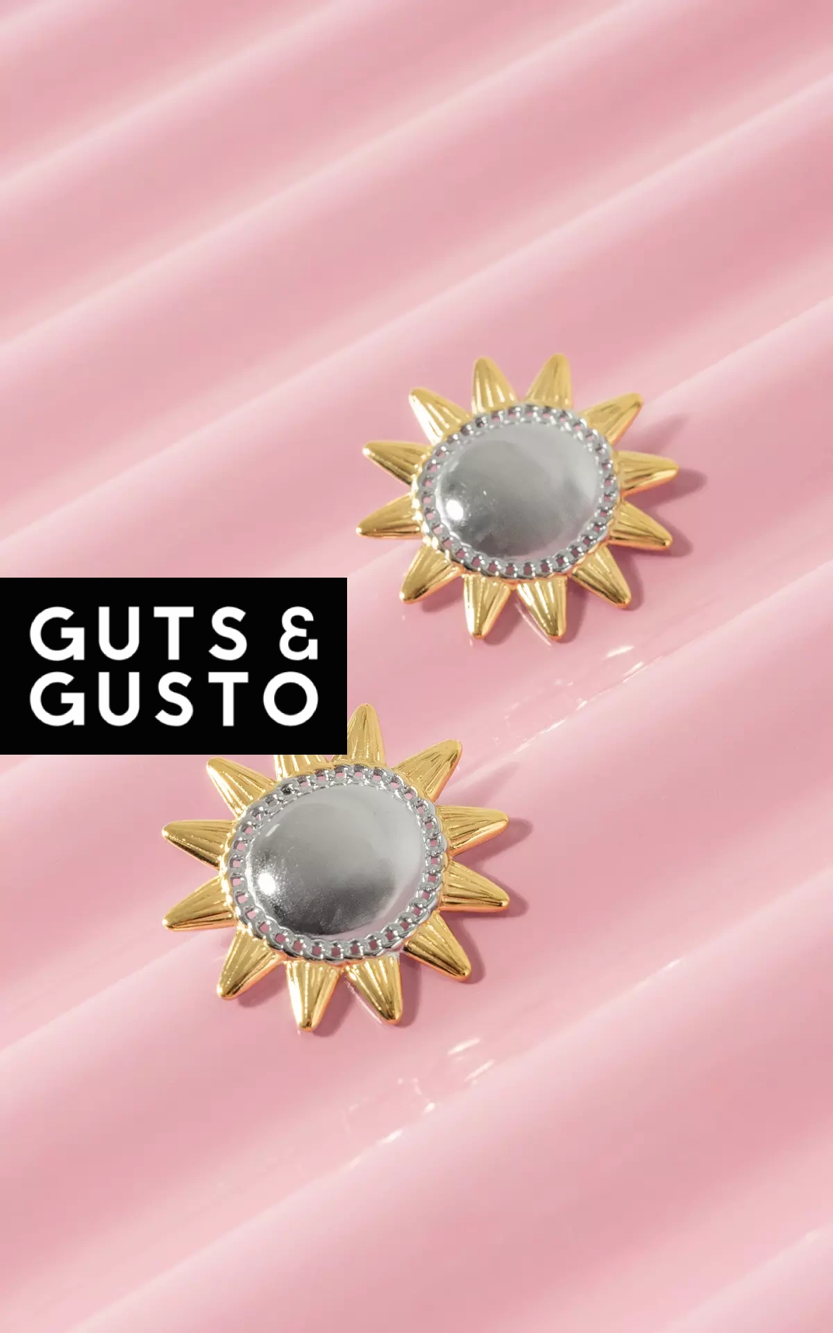 Stainless steel earrings - Gold Silver | Guts & Gusto