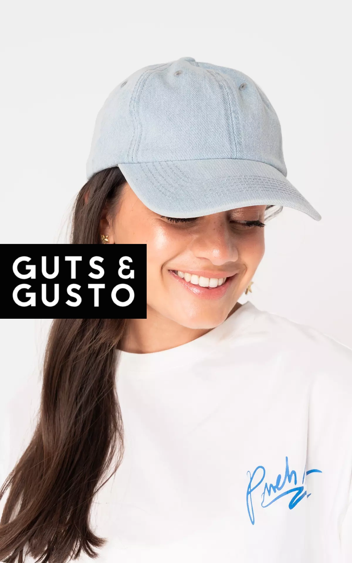 Denim cap - Light Blue | Guts & Gusto | GUTSGUSTO.COM