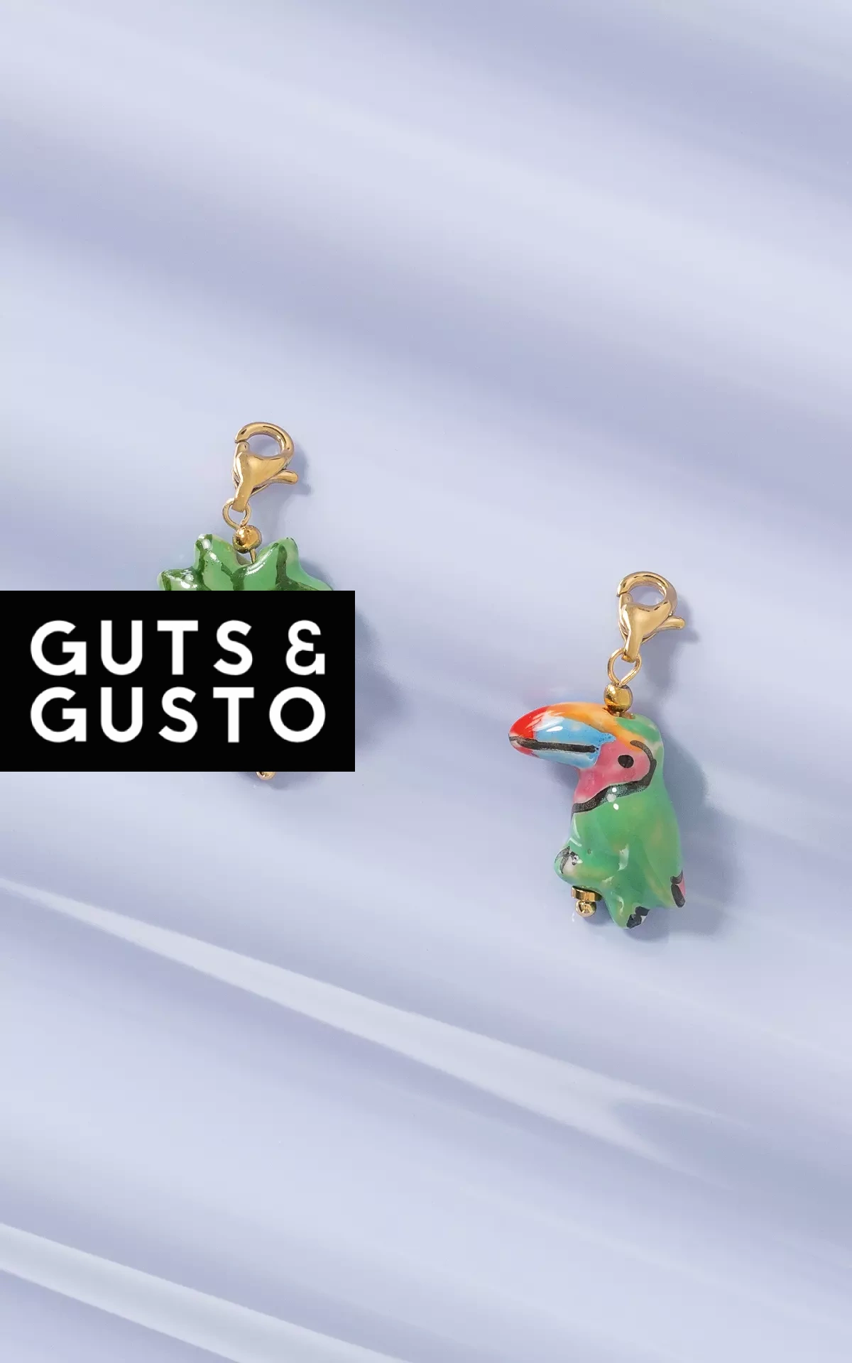Set of charms - Green | Guts & Gusto | GUTSGUSTO.COM
