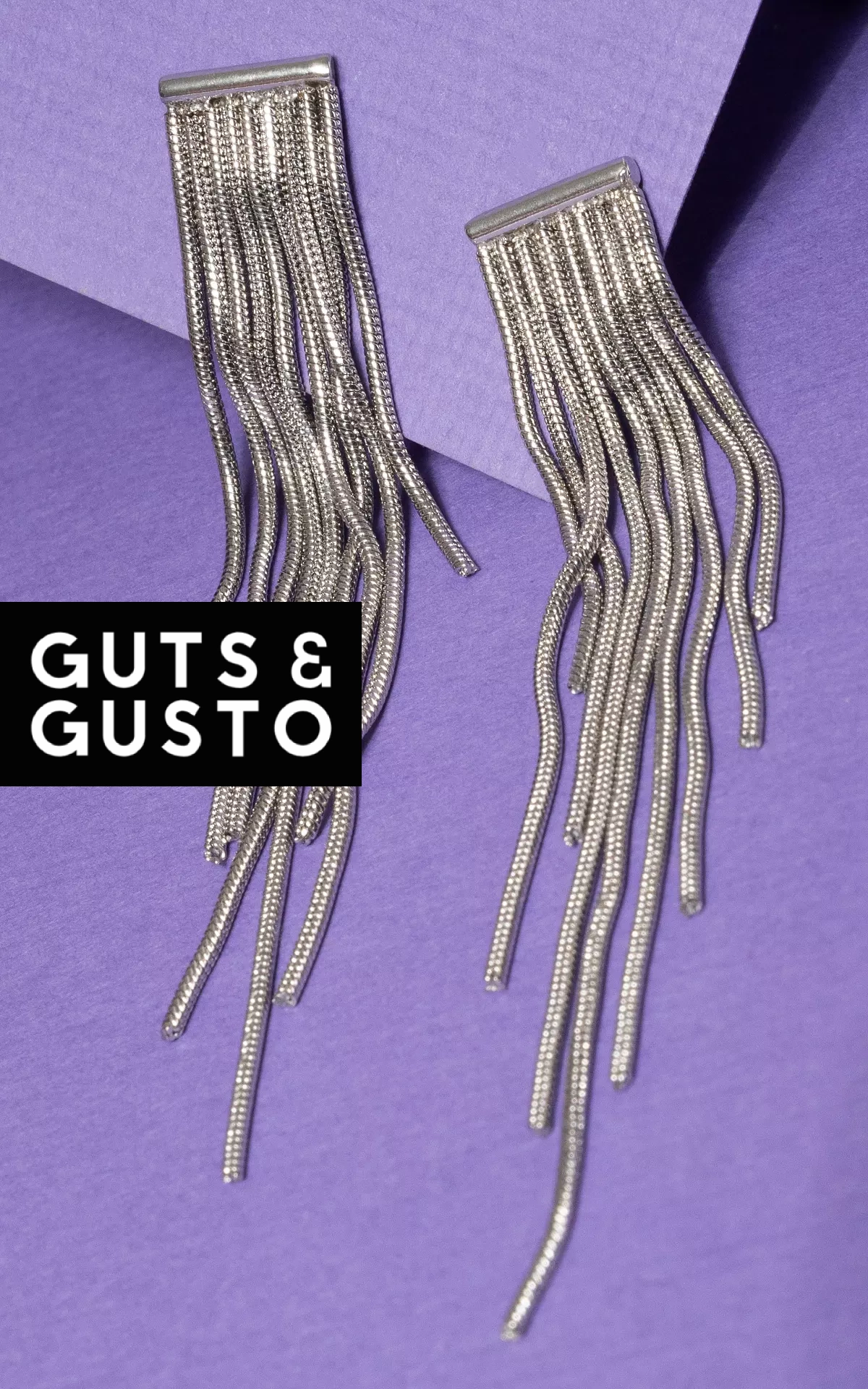 Stainless steel earrings | Guts & Gusto | GUTSGUSTO.COM