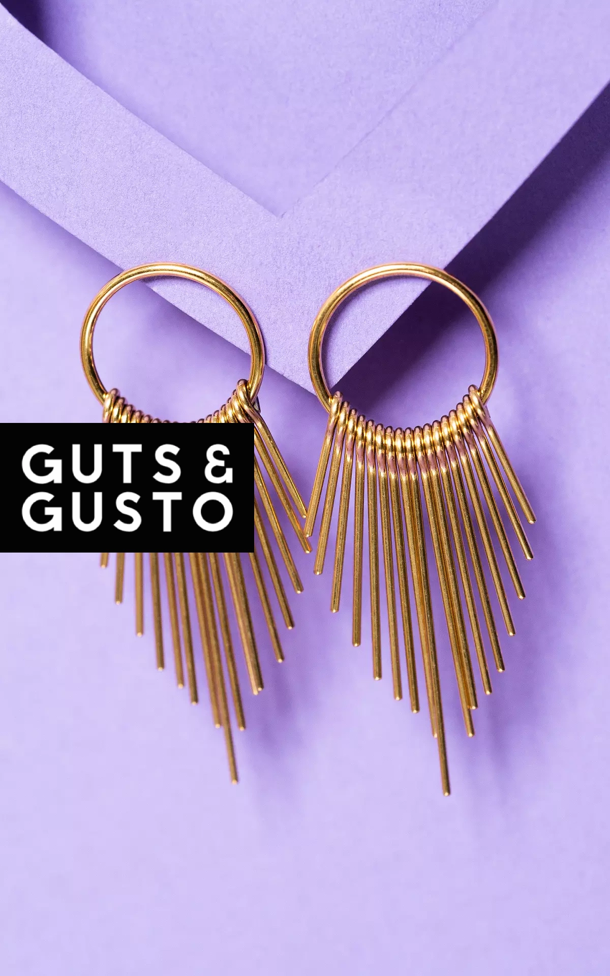 Stainless steel earrings | Guts & Gusto | GUTSGUSTO.COM