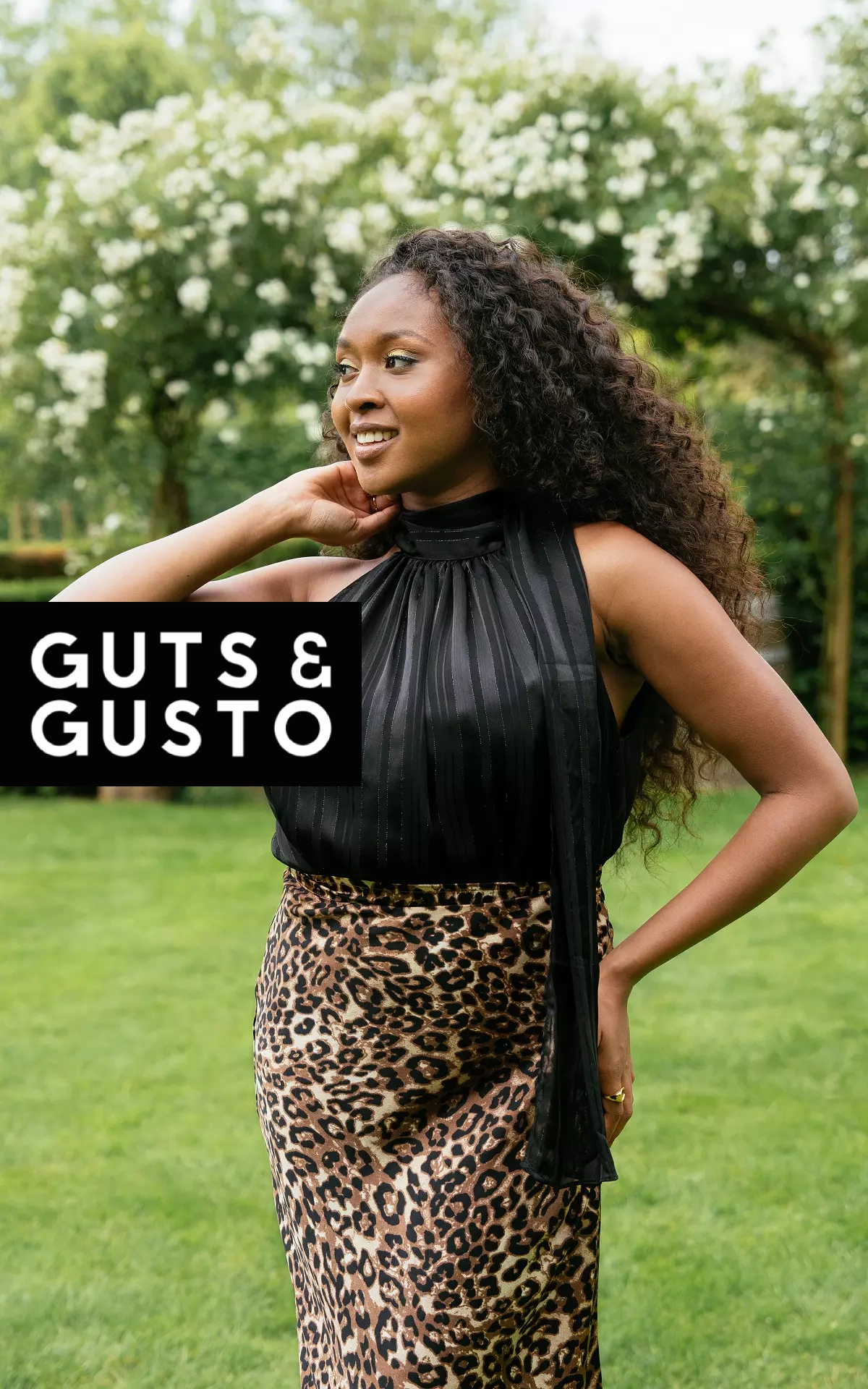 Halter top with bow detail | Guts & Gusto | GUTSGUSTO.COM